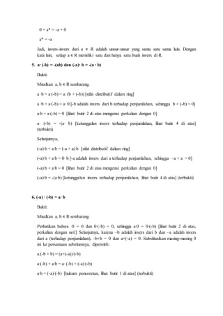 Struktur Aljabar Doc | DOCX