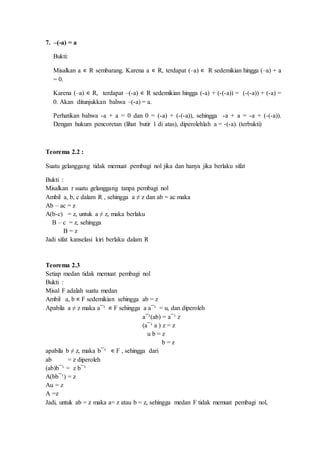 Struktur Aljabar Doc | DOCX