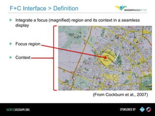 Information-Geometric Lenses for Multiple Foci + Contexts Interfaces | PPT