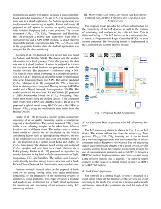Monitoring and Forecasting of Air Emissions with IoT Measuring Stations ...