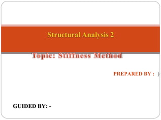 Structural analysis 2 | PPT