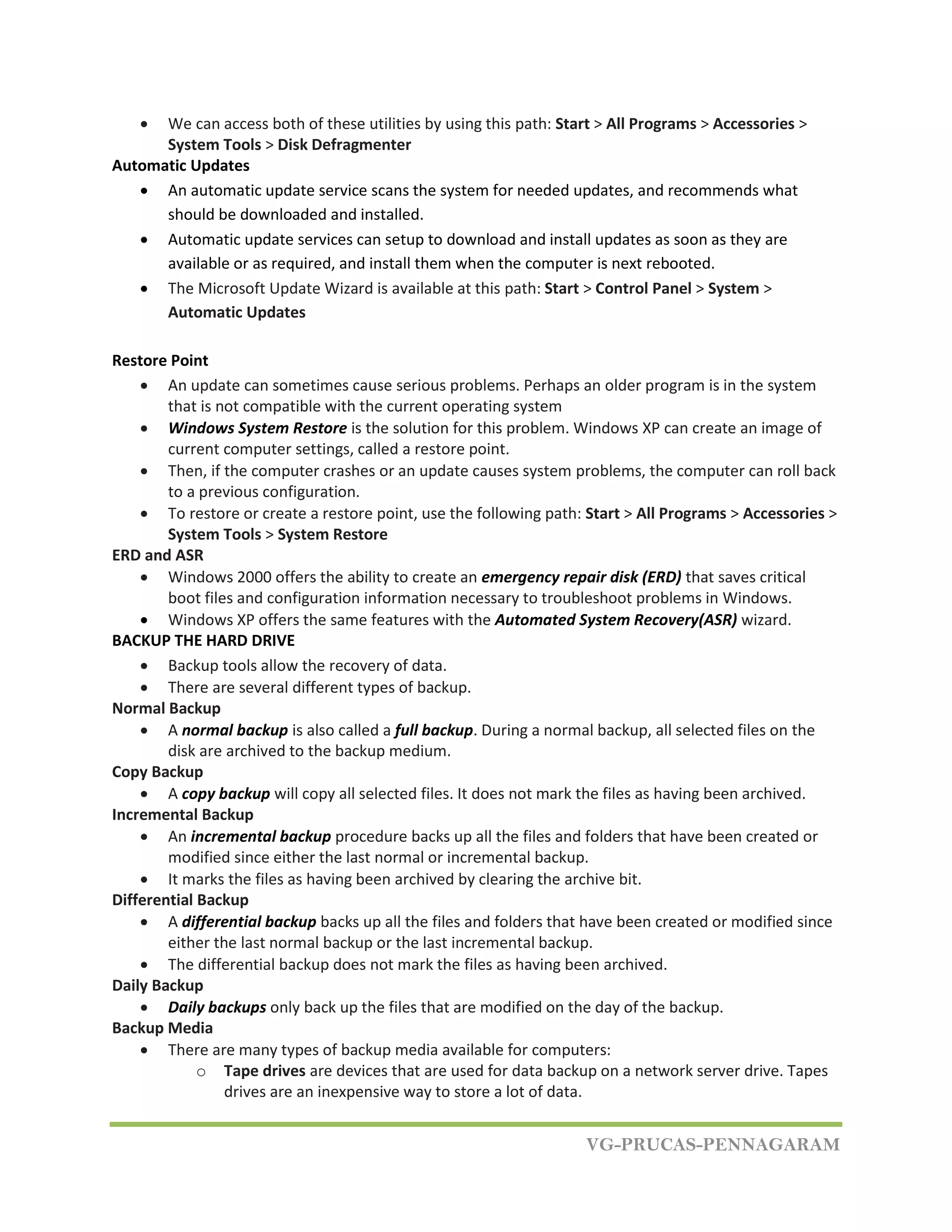 SYSTEM ADMINISTRATION AND MAINTENANCE NOTES PERIYAR UNIVERSITY | PDF
