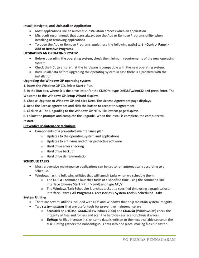 SYSTEM ADMINISTRATION AND MAINTENANCE NOTES PERIYAR UNIVERSITY | PDF