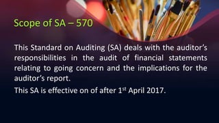 Sa 570 revised | PPTX