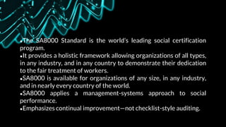 SA 8000 | PPTX