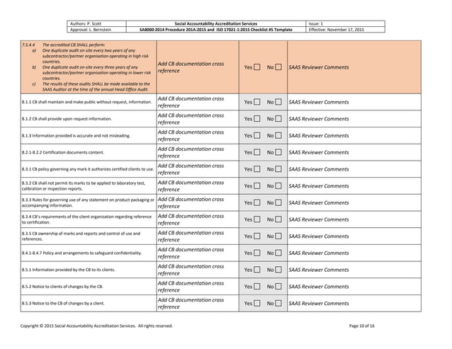 SA8000 certification standard and Checklist_5.docx
