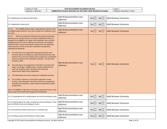 SA8000 certification standard and Checklist_5.docx