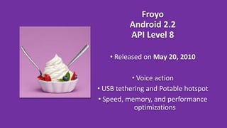 The Android Story - versions and history | PPTX