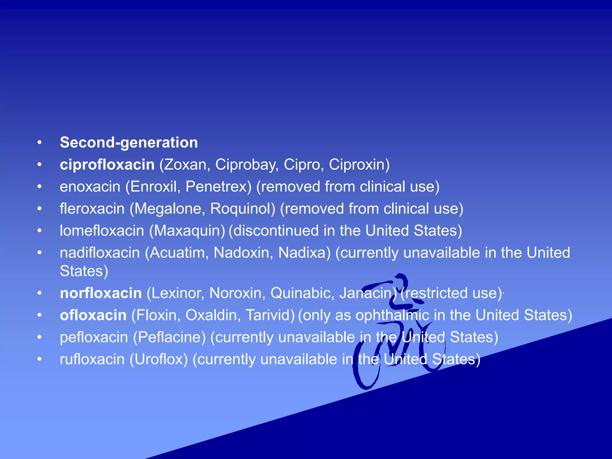 Antibiotic Quinolone history,classification,mechanism of action and ...