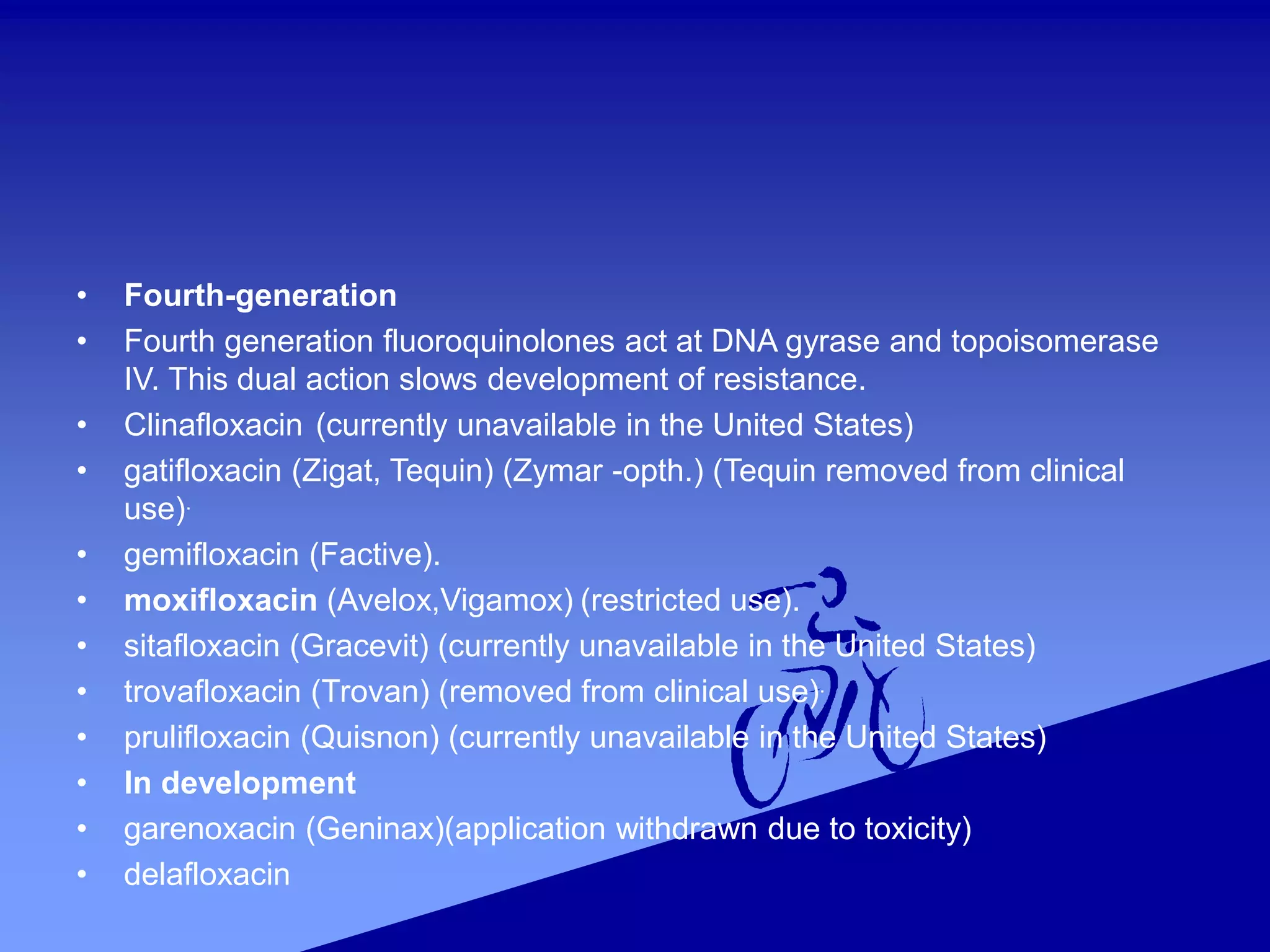 Antibiotic Quinolone history,classification,mechanism of action and ...