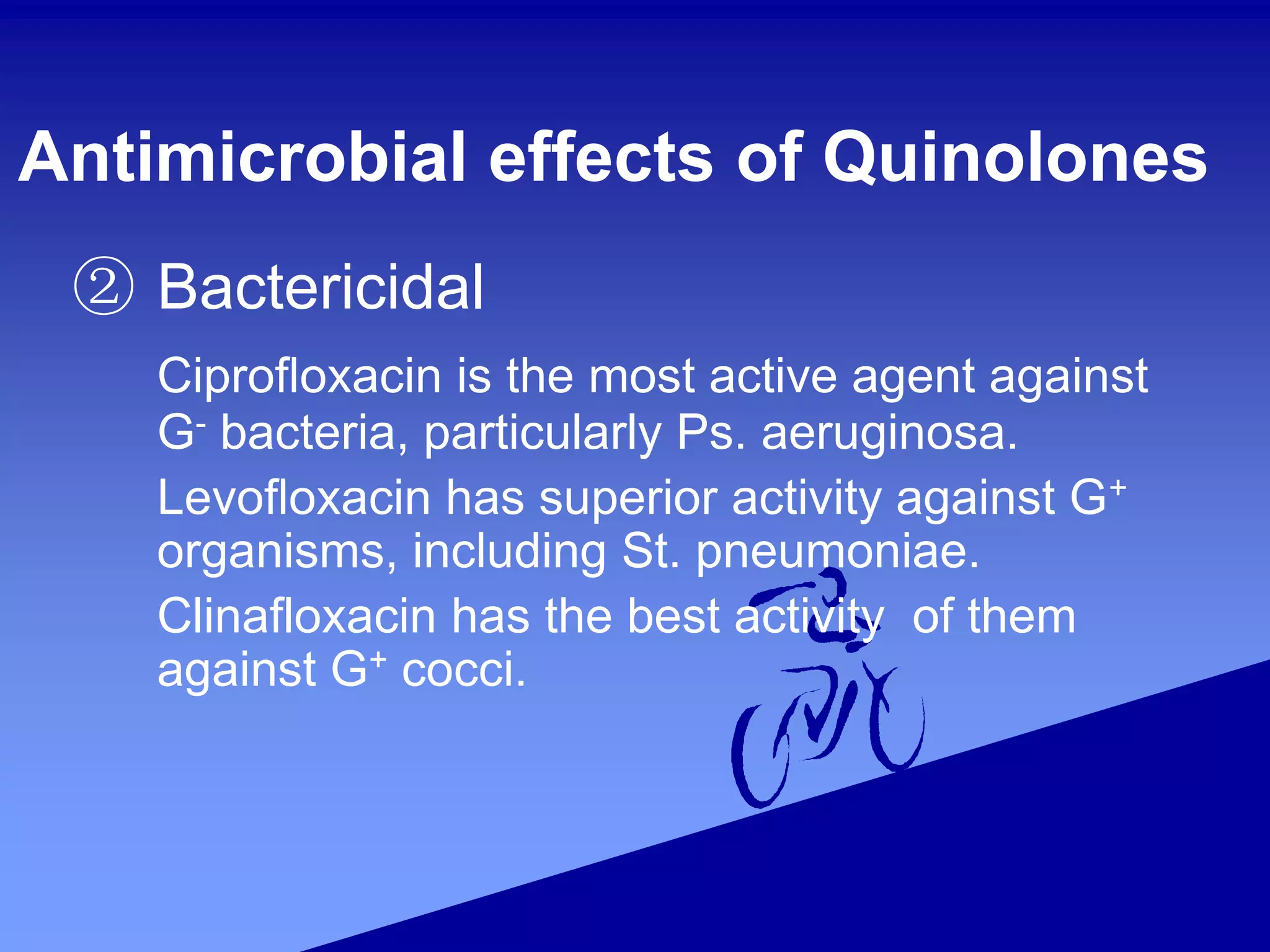 Antibiotic Quinolone history,classification,mechanism of action and ...