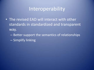 EAD Revision Plan | PPTX