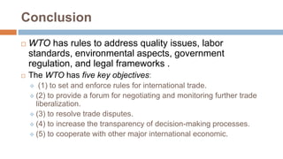World Trade Organization (WTO) | PPT