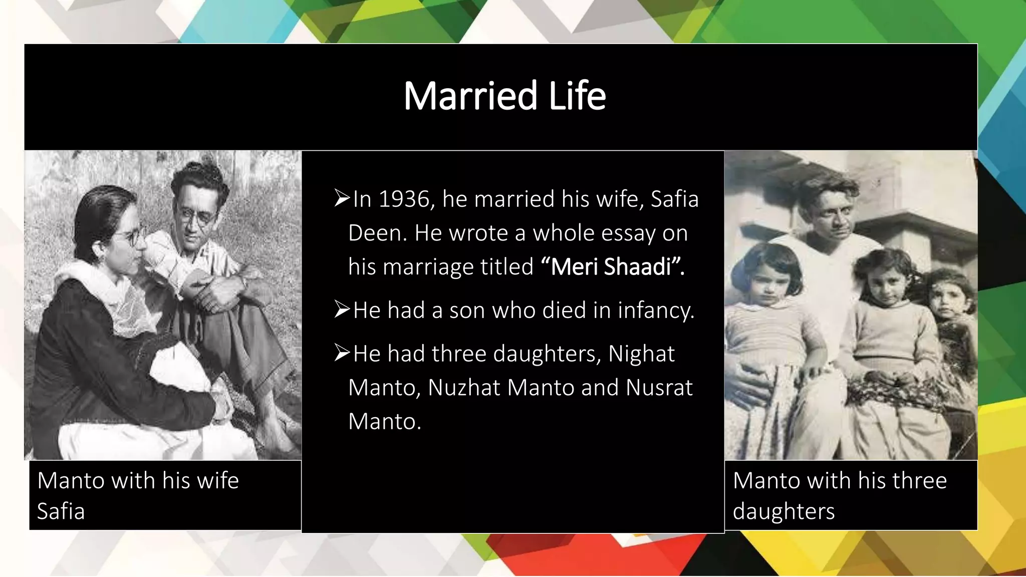 Saadat hasan manto | PPTX