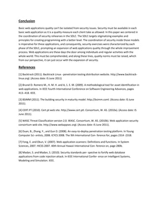 Research Article On Web Application Security | PDF