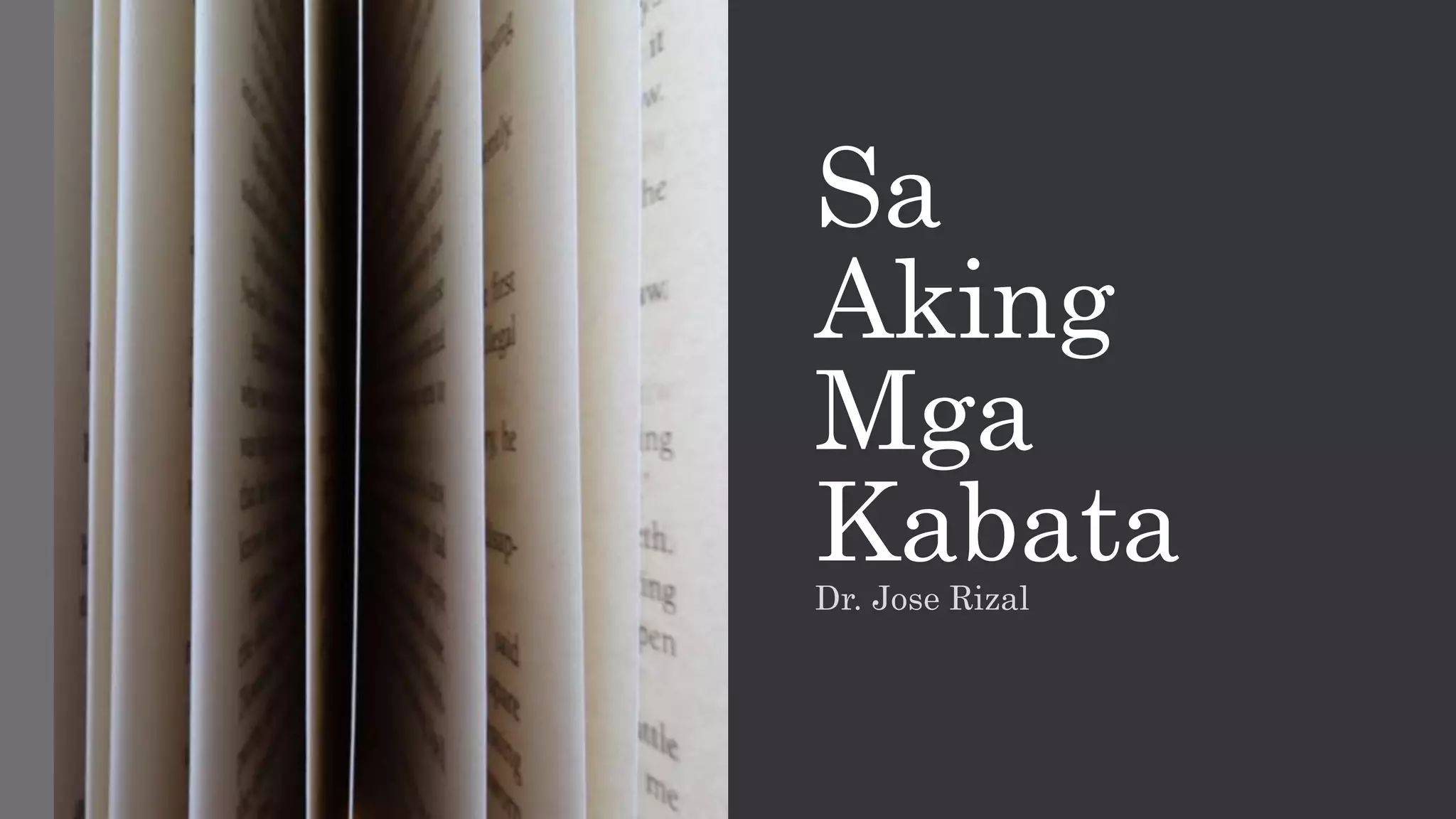 SA AKING MGA KABATA.pptx