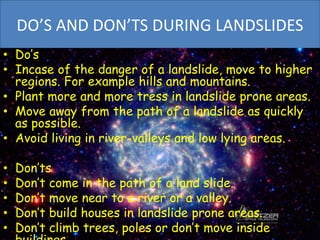 Do,s and Dont,s during disasters | PPTX