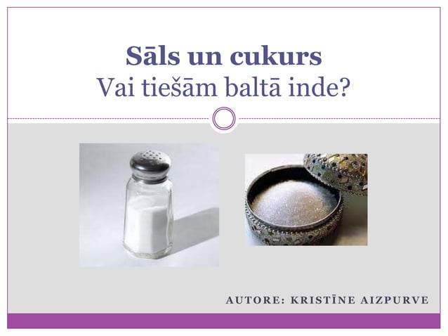 Saals cukurs | PPTX