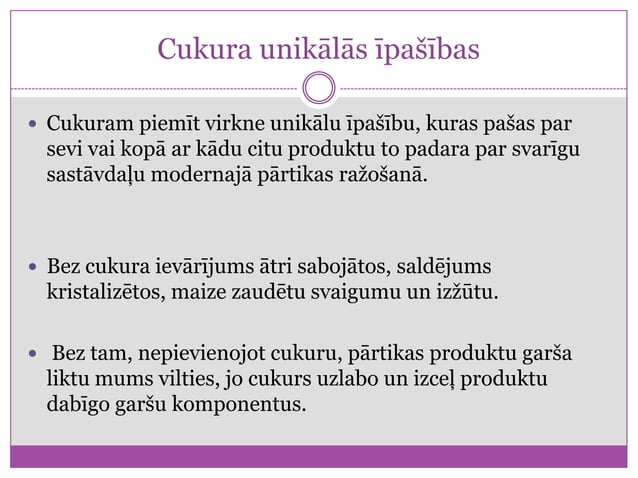 Saals cukurs | PPTX