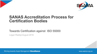 SAAMA ISO55000 ACCREDITATION PROCESS | PPTX