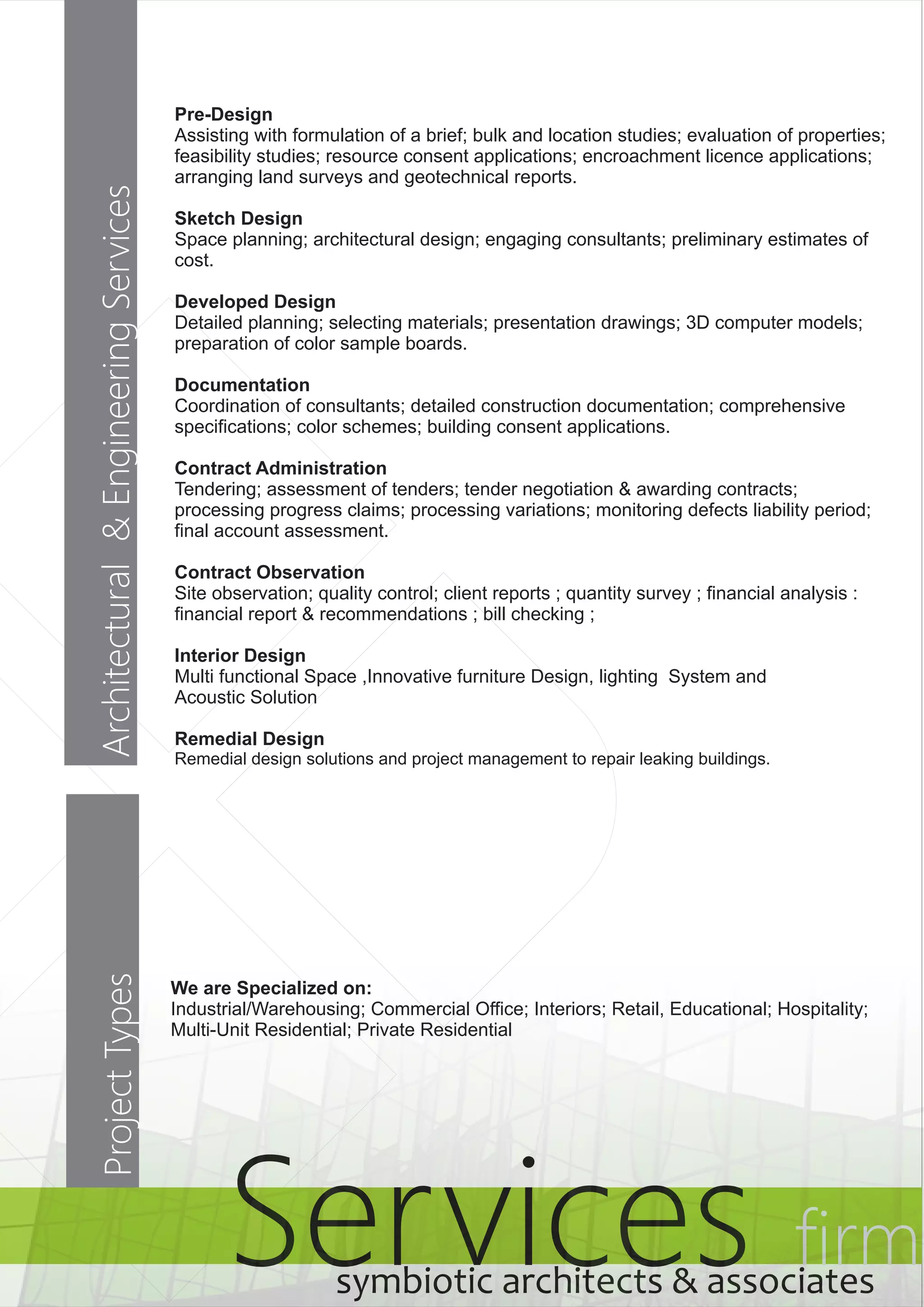 Symbiotic Architects & Associates | PDF