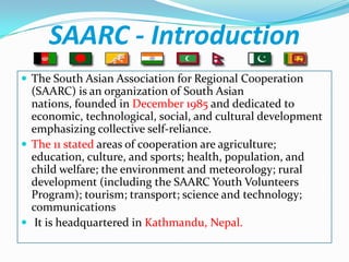 SAARC | PPT