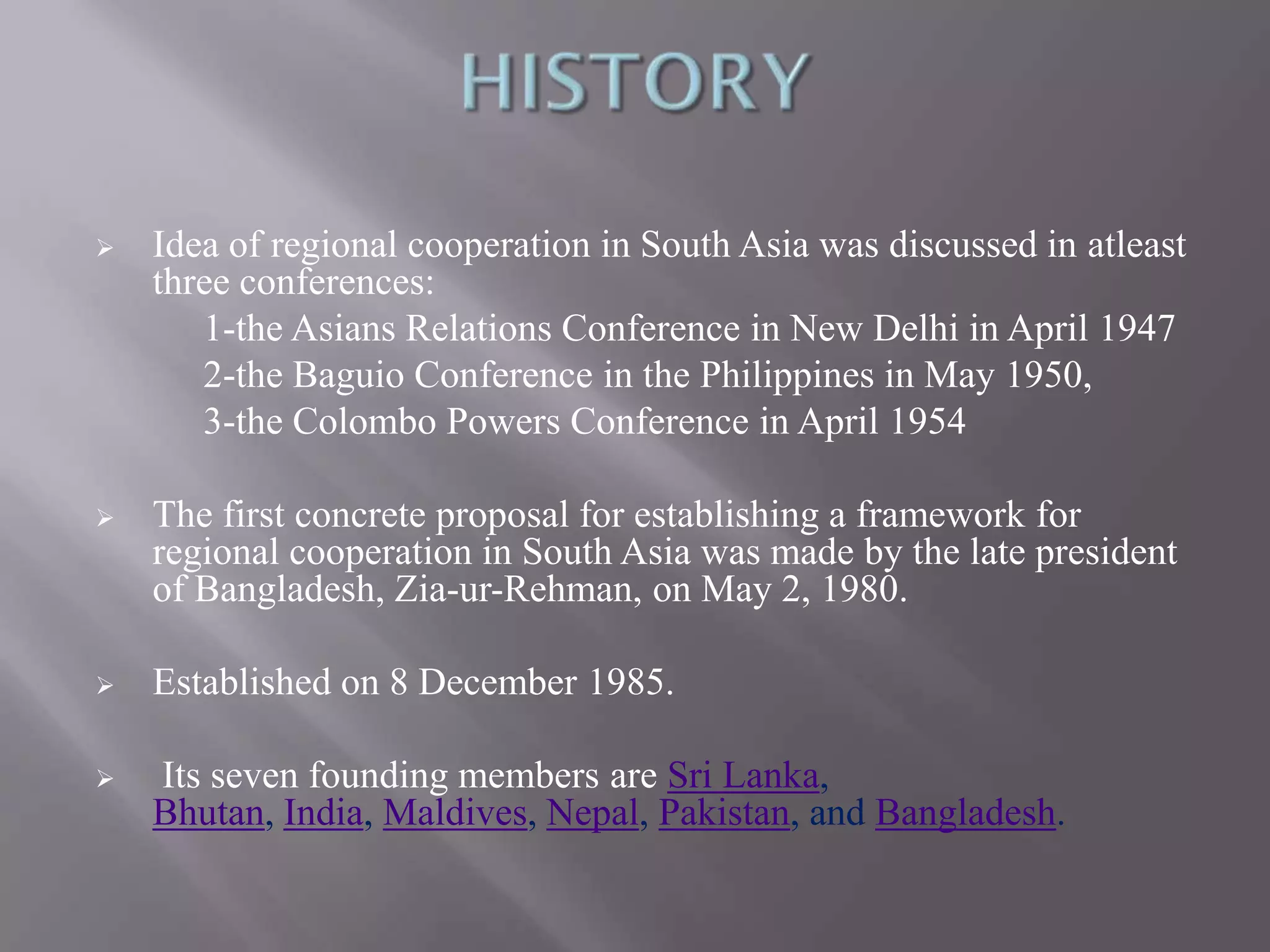 SAARC | PPTX