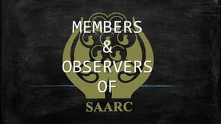 SAARC and Role of Pakistan in SAARC | PDF