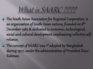 SAARC | PPT