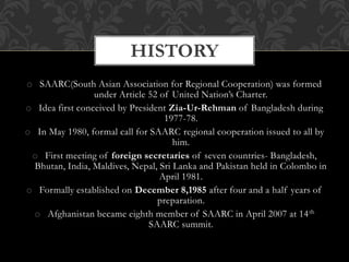 THE SAARC SAGA | PPT