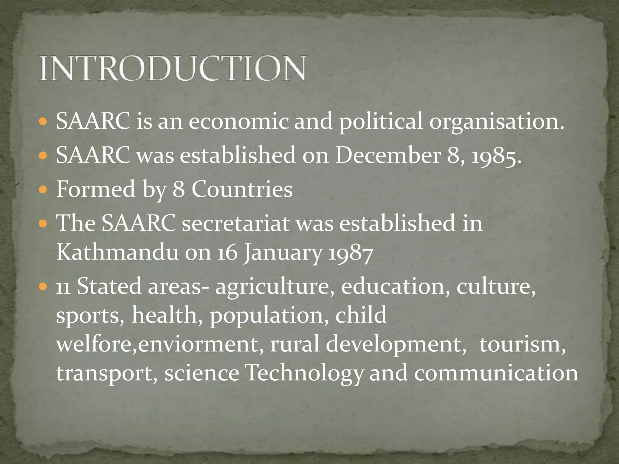 Saarc | PPT