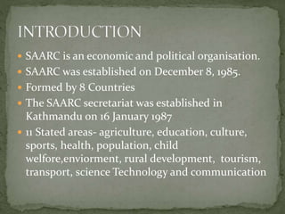 Saarc | PPT