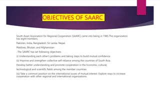 SAARC.pptx PAKISTAN ASSOCIATION WITH SAARC.pptx