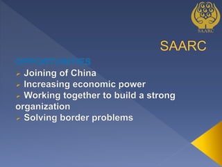 Presentation on SAARC | PPTX