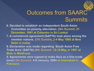 Presentation on SAARC | PPT