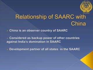 Presentation on SAARC | PPT