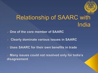 Presentation on SAARC | PPT
