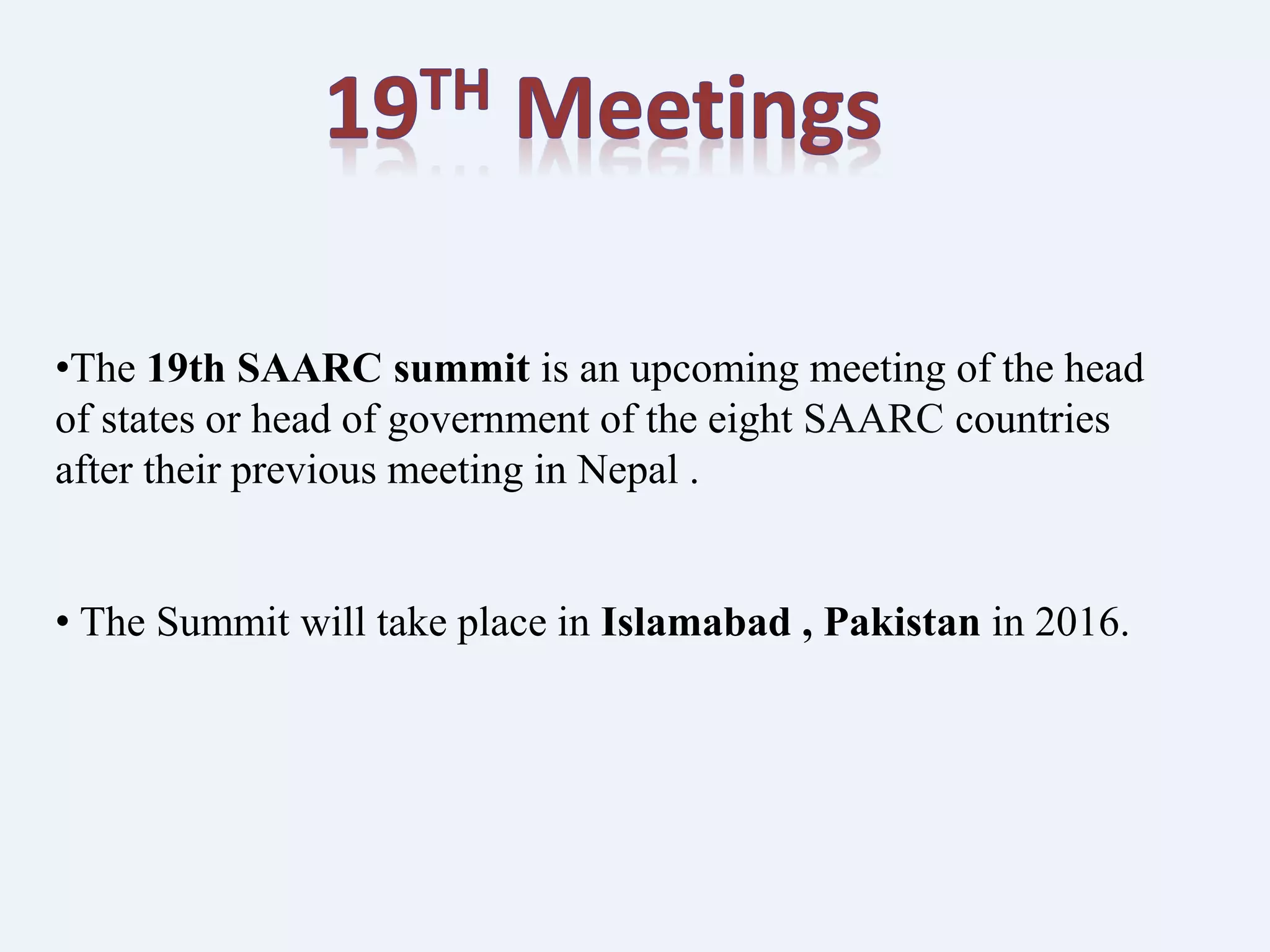 Saarc asean final ppt finally | PPTX