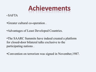 Saarc asean final ppt finally | PPTX