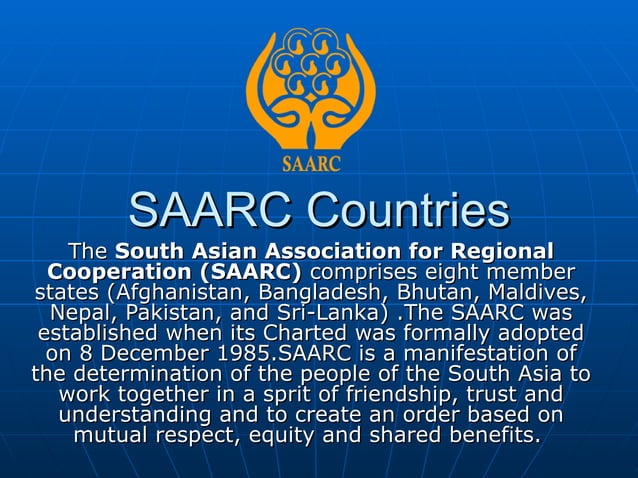Saarc countries details | PPT