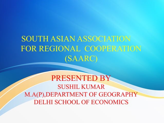 SAARC | PPT