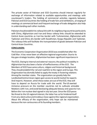 Saarc Oic Eco Report Docx