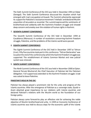 Saarc Oic Eco Report Pdf