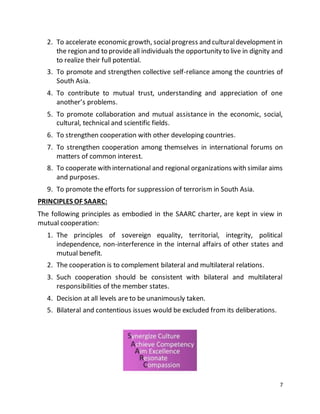 Saarc, oic, eco report | PDF