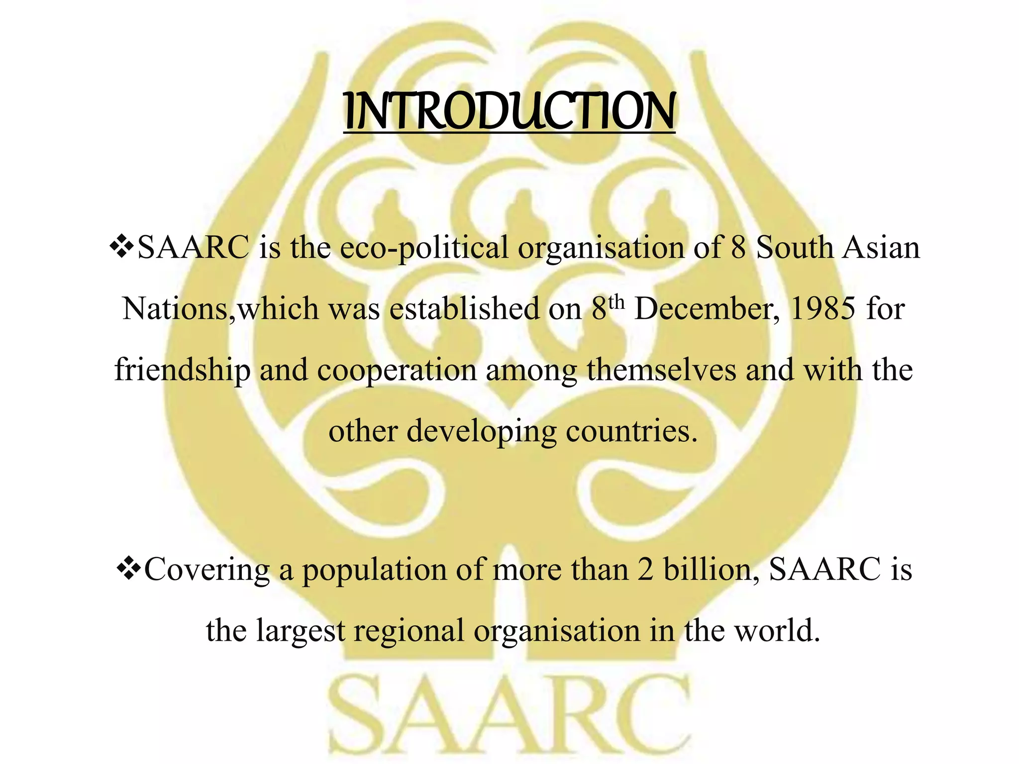 Saarc | PPTX