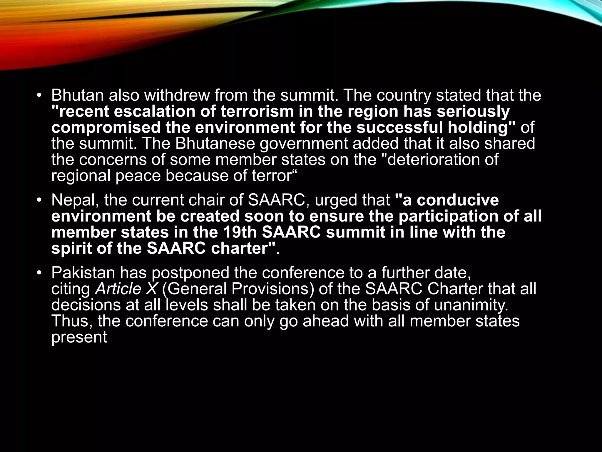 Saarc presetation | PPTX