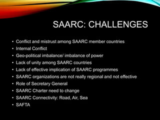 Saarc presetation | PPTX