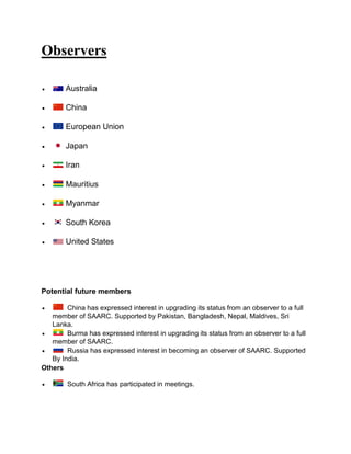 Saarc project | DOCX