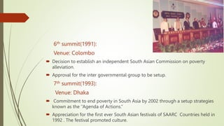 SAARC( SOUTH ASIAN ASSOCIATION FOR REGIONAL CO-OPERATION.pptx