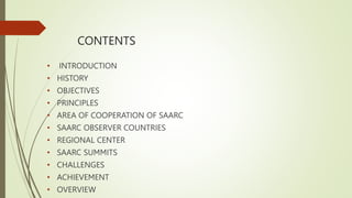 SAARC( SOUTH ASIAN ASSOCIATION FOR REGIONAL CO-OPERATION.pptx